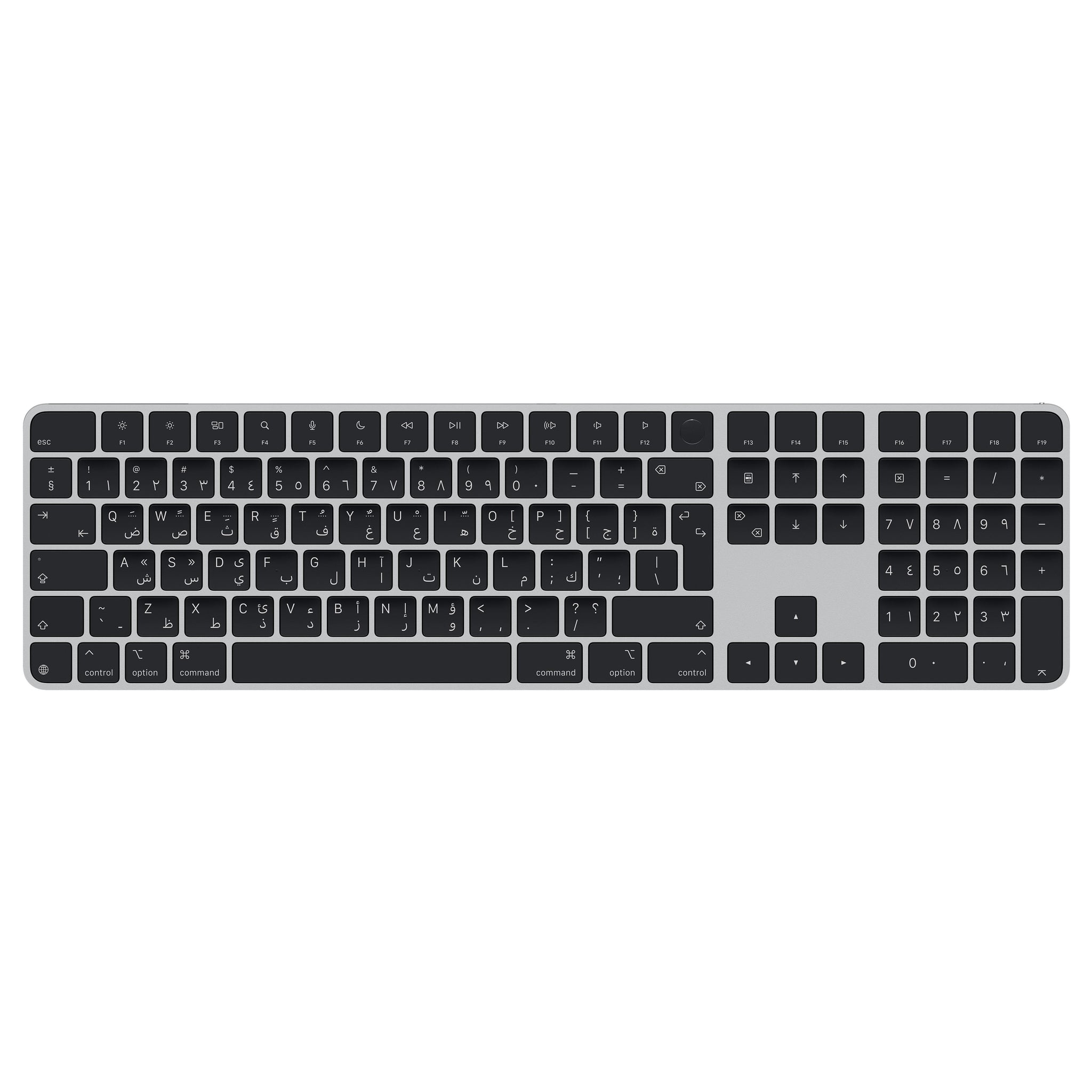 Magic Keyboard with Touch ID and Numeric Keypad for Mac models with Ap ...